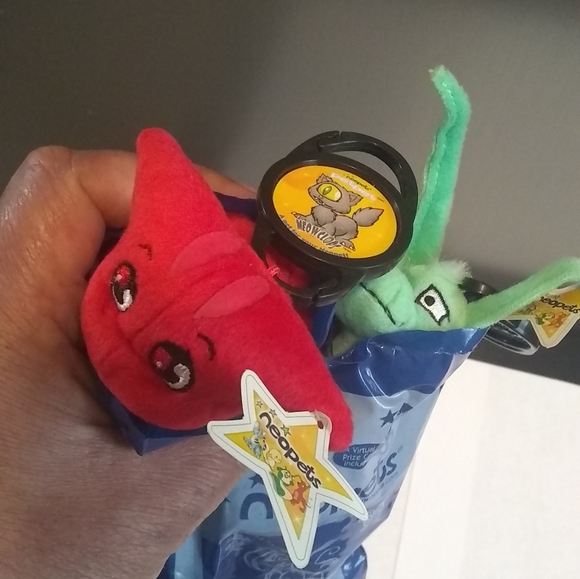 Toys | Mcdonalds Neopets 205 Red Poogle And Green Gelert | Poshmark